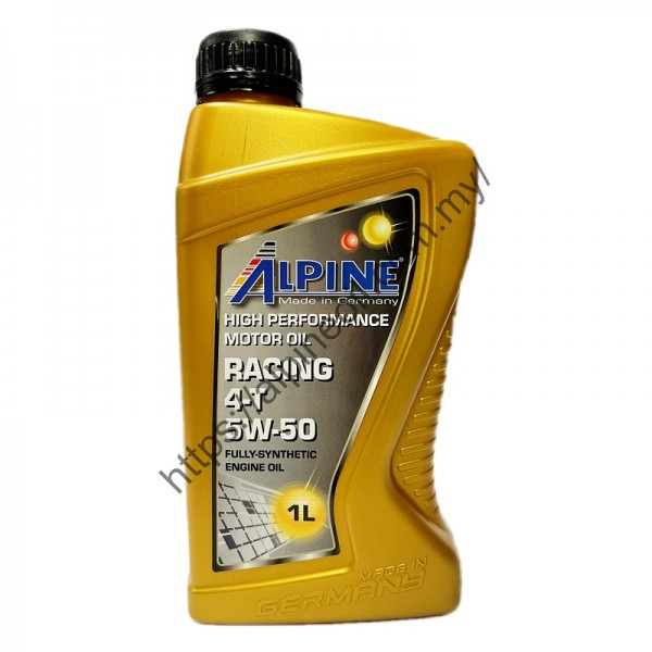ALPINE RACING 4T 5W-50 (1 LITER x 20 BTL) 0121421 | ALPINE OIL & LUBRICANT